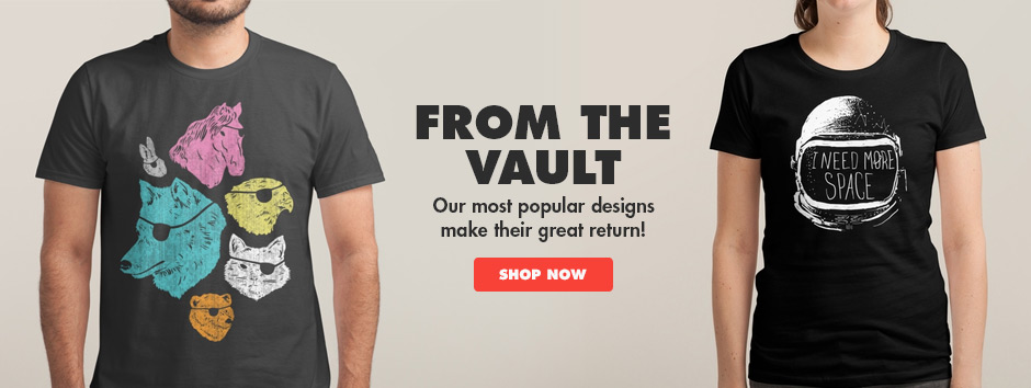 T-shirts and apparel featuring Threadless artist community designs